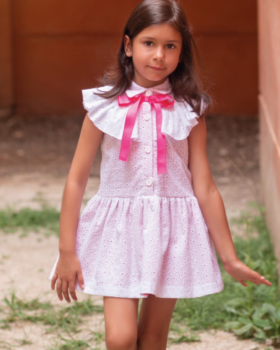 LITTLE GIRLS CLOTHES DRESS EMBROIDERED – Pekiboo Kids Fashion
